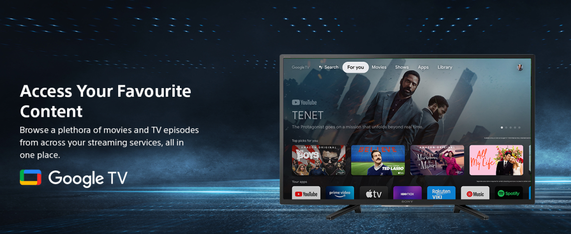 Sony Bravia Tv KDL-32W830K - 32 inches HD Ready Smart LED Google TV ...